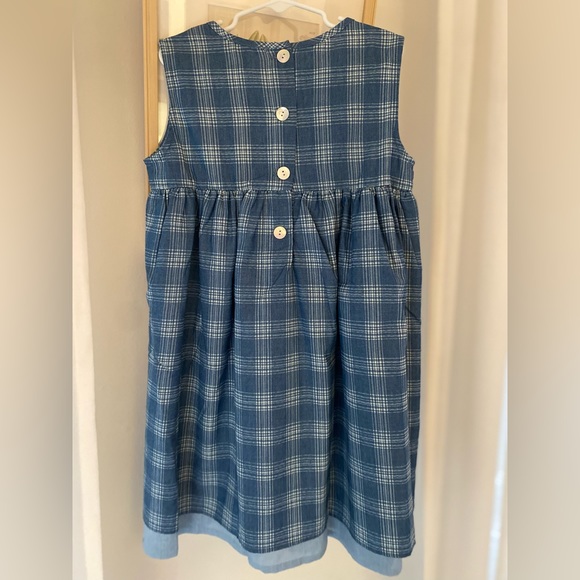 Blu Pony Vintage | Dresses | New Blu Pony Vintage Dress Blue Check With ...